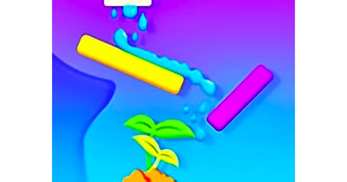 Sprinkle Plants Puzzle Game - Play Online For Free