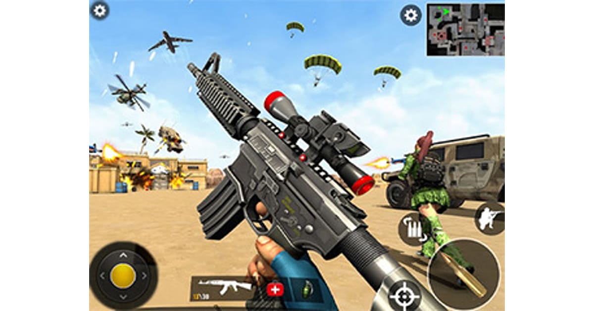Squad Shooter Simulation Shootout - Free Battle Ga