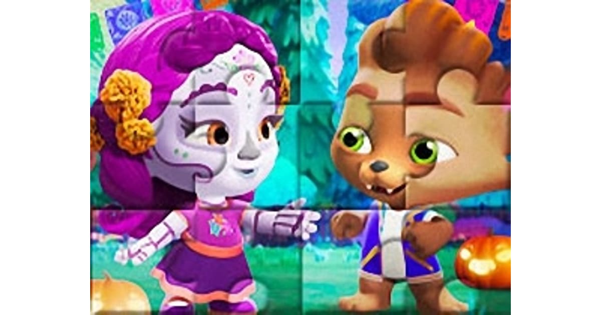 Super Monster Halloween Jigsaw - Play Online For Free