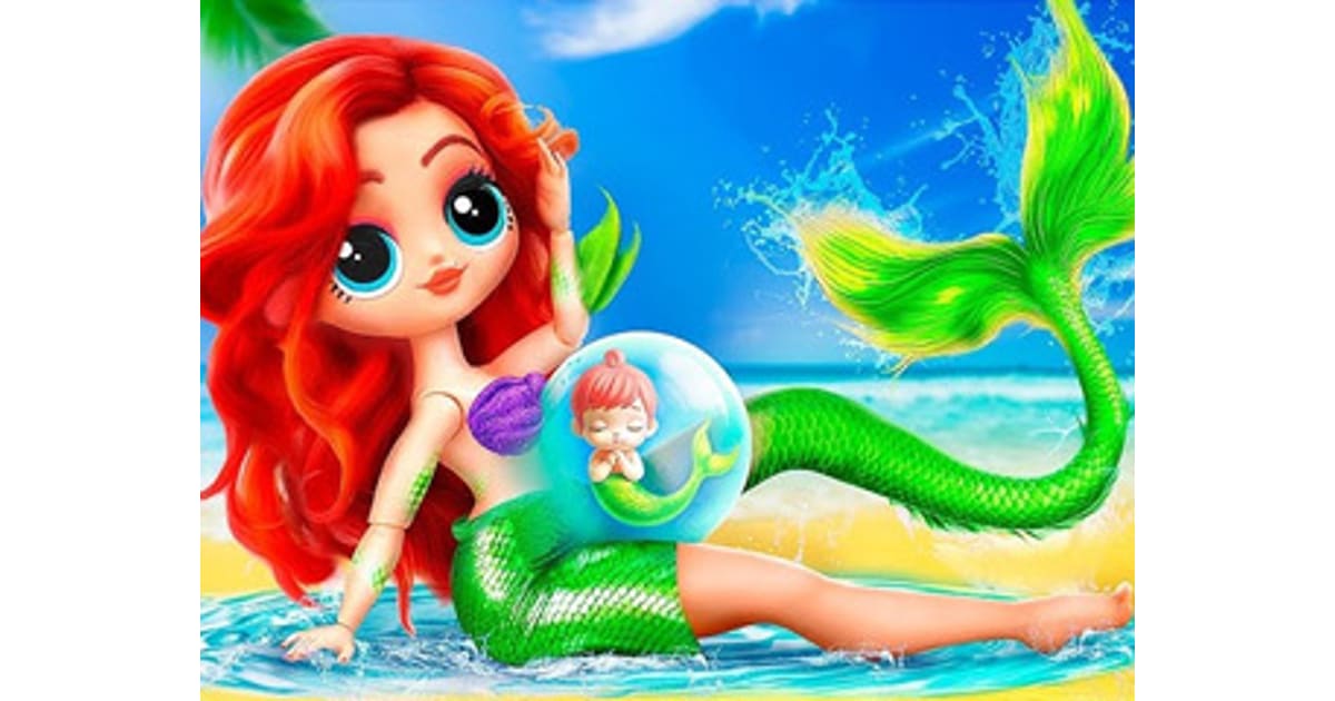 Sweet Dolls: Mermaid Princess - Free Creative Game
