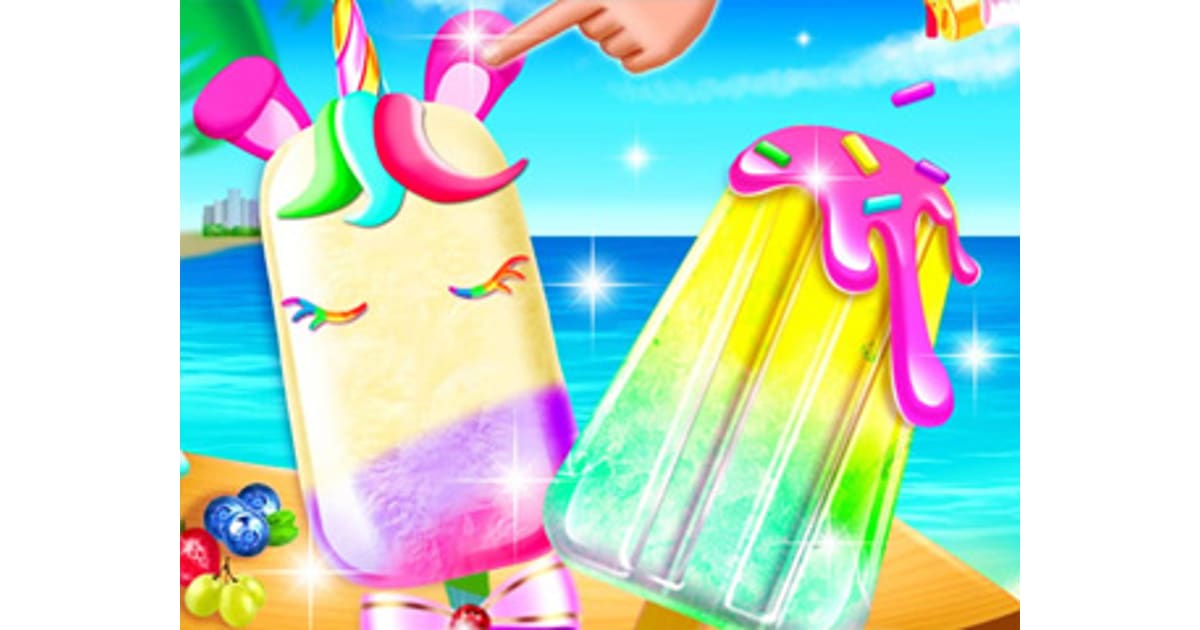 Unicorn Ice Pop - Play Unicorn Ice Pop Game Online Free