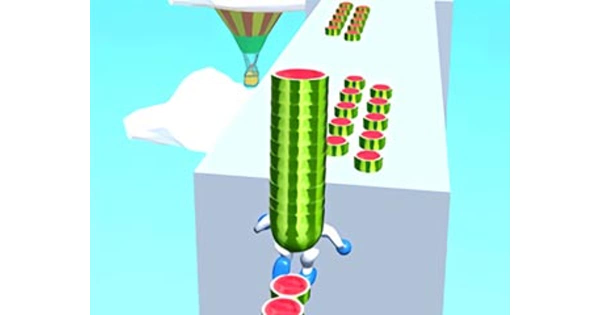 Watermelon Run 3D 🍉 An Interesting Run Game!