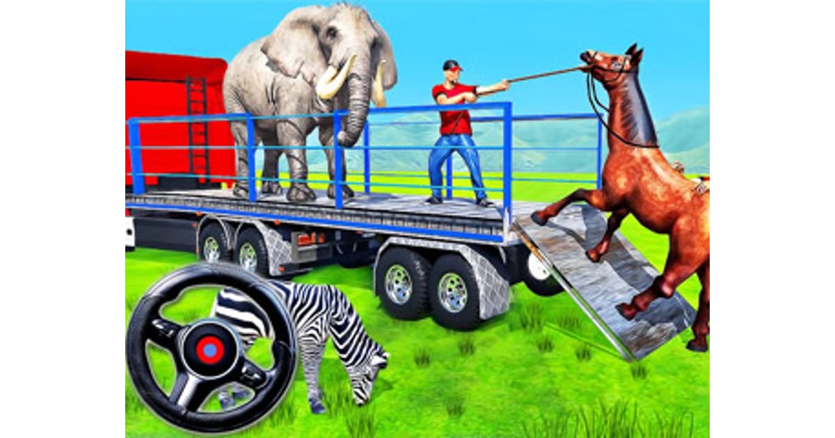 Wild Animal Transport Truck - Play Online For Free