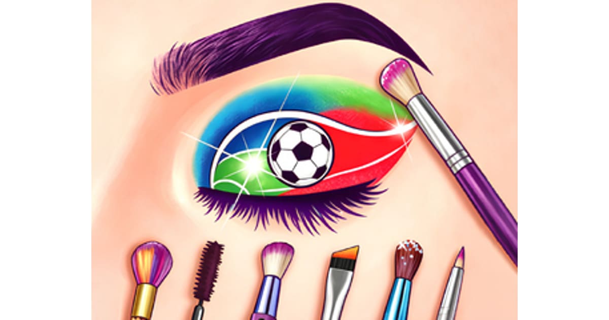 World Cup Eye Art - Make Up Girl Games Unblocked
